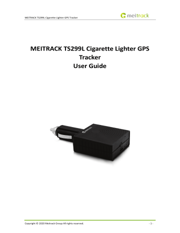 Meitrack TS299L User Guide | Manualzz