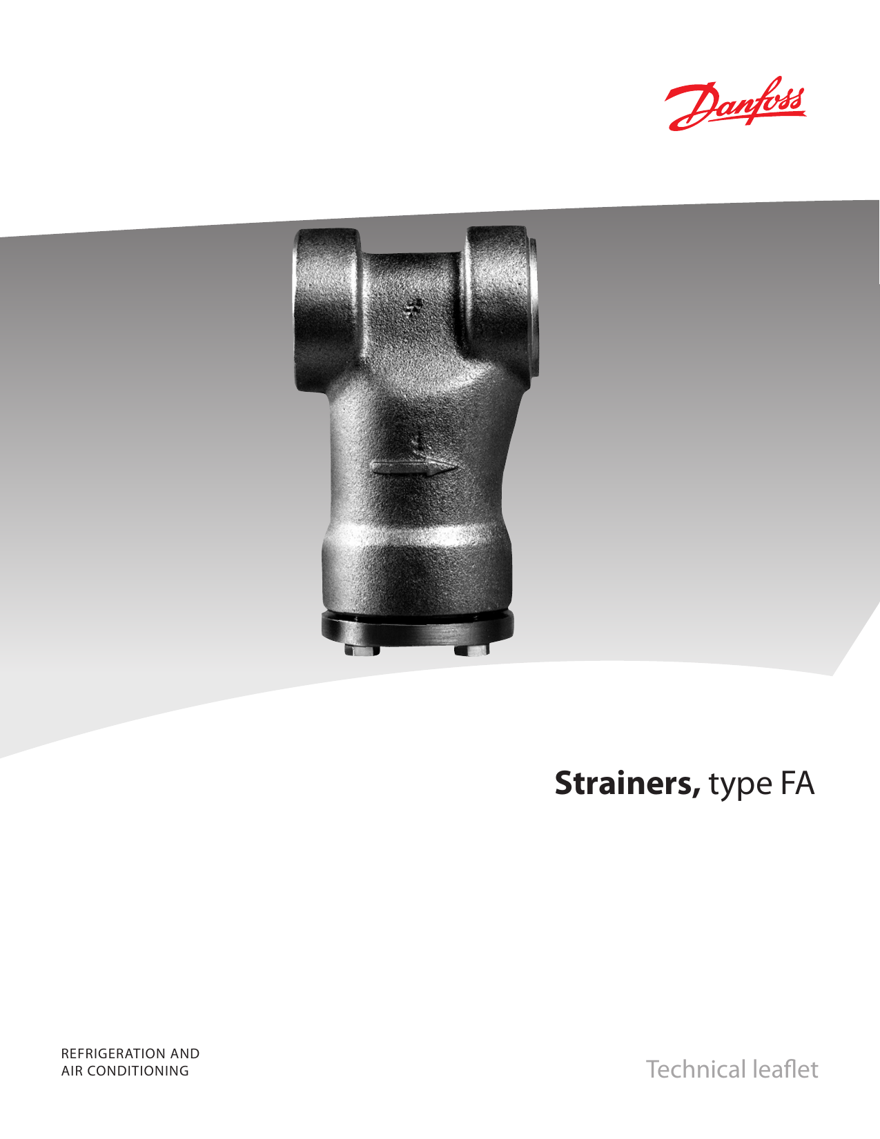 Danfoss Strainers, type FA Datasheet | Manualzz