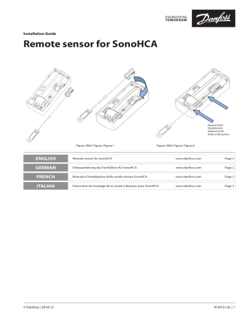 Danfoss Remote Sensor for SonoHCA Guida d'installazione | Manualzz