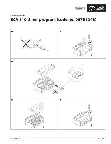 Danfoss ECA 110 Installation Guide | Manualzz