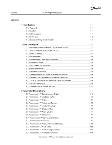 Danfoss VLT® AutomationDrive Programming Guide | Manualzz