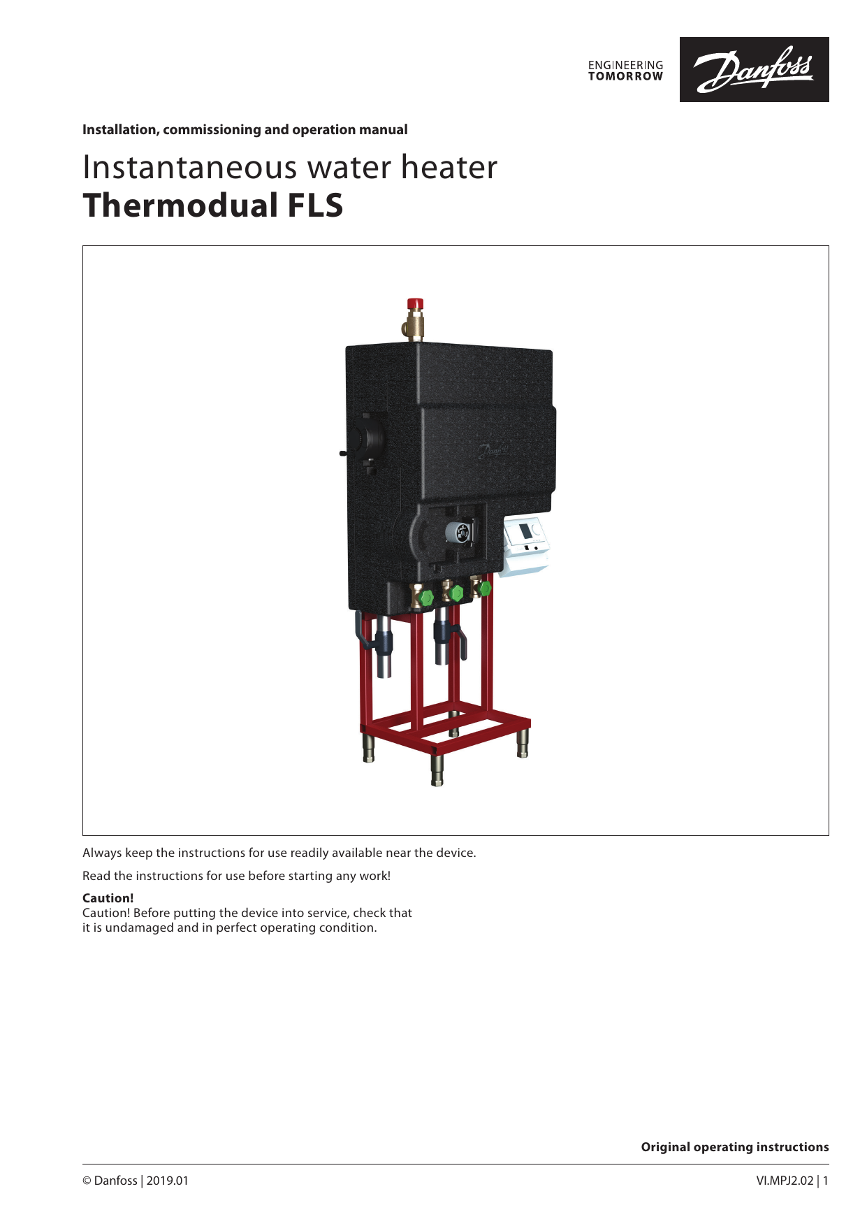 Danfoss ThermoDual FLS Operating Guide | Manualzz