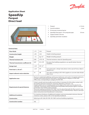 Danfoss Parquet - Direct Load Application Guide | Manualzz