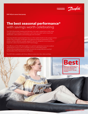 Danfoss DHP-AQ Data Sheet | Manualzz
