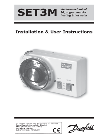 Danfoss SET3M Installation Guide | Manualzz