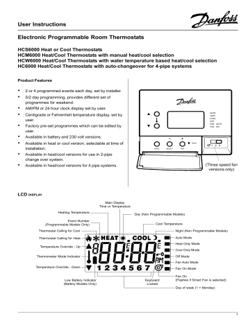 Danfoss 6000 Series User Guide | Manualzz