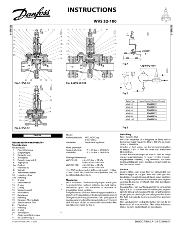 Danfoss WVS 32-100 Installation Guide | Manualzz