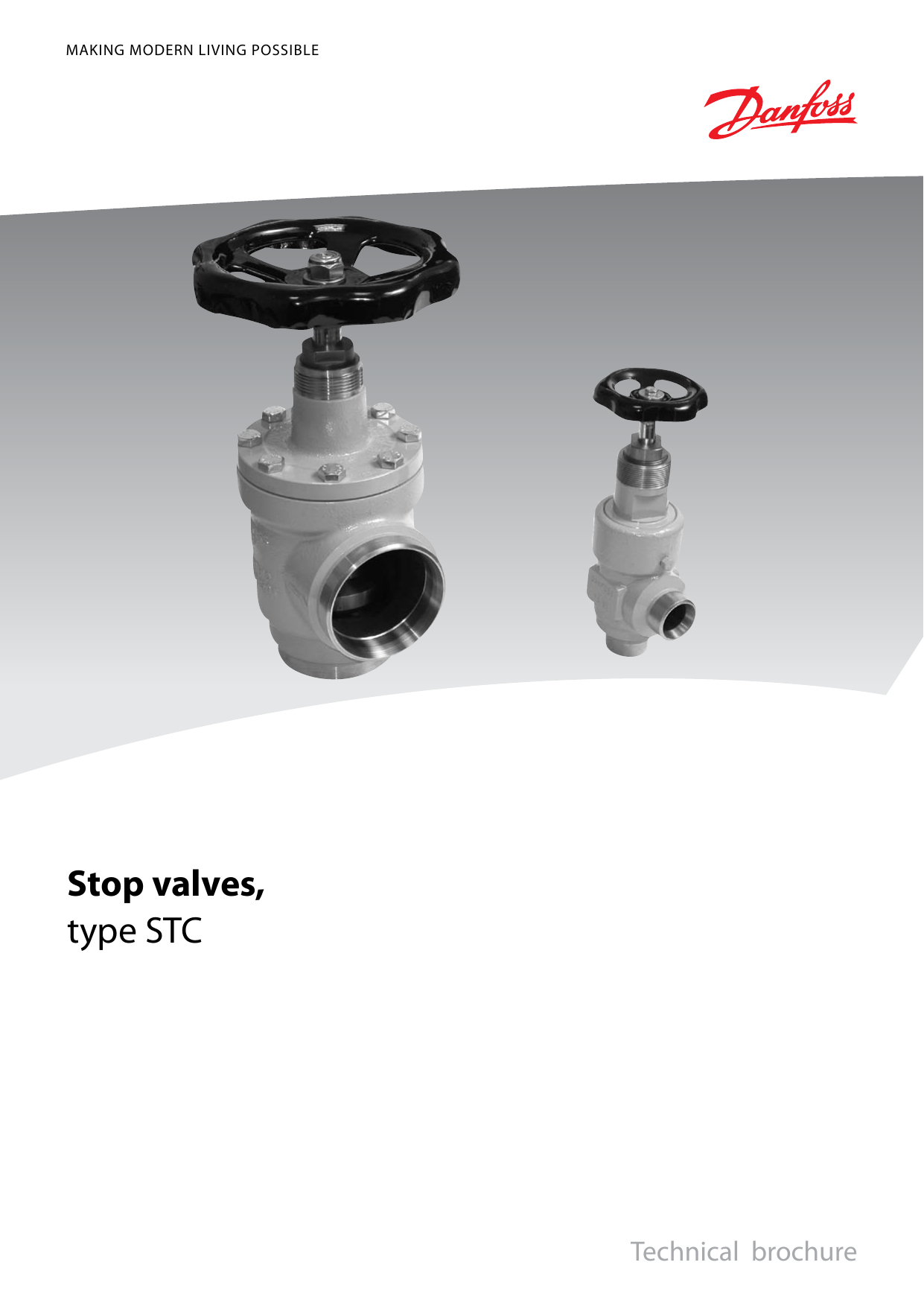 Danfoss Stop valves type STC Data Sheet | Manualzz