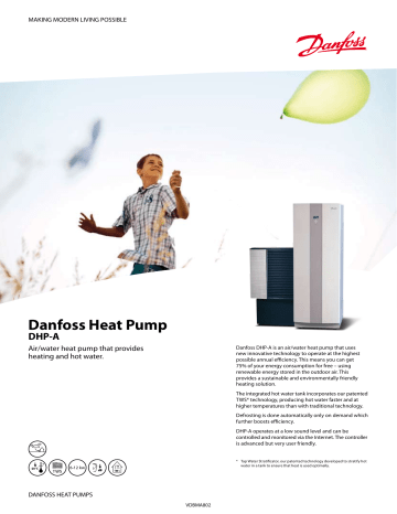 Danfoss DHP-A Data Sheet | Manualzz