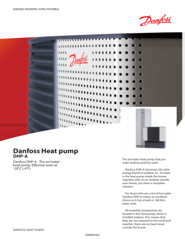 Danfoss DHP-A Data Sheet | Manualzz