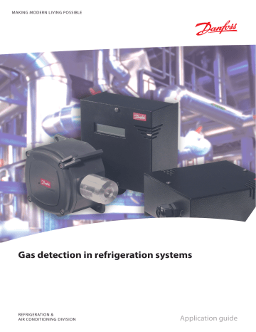 Danfoss Gas detection in refrigeration systems Application Guide | Manualzz