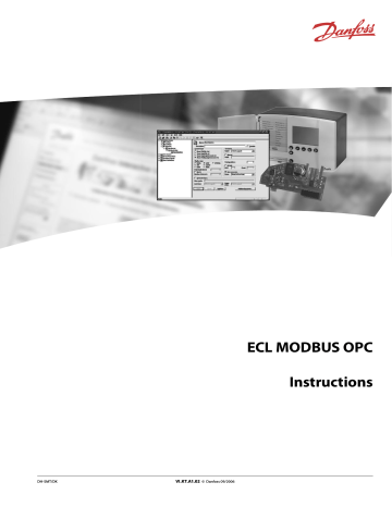 Danfoss ECL MODBUS OPC Operating Guide | Manualzz