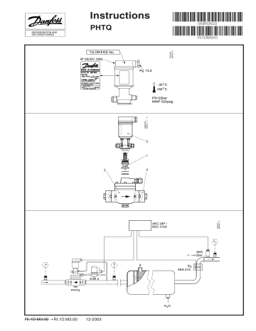 Danfoss PHTQ Installation Guide | Manualzz