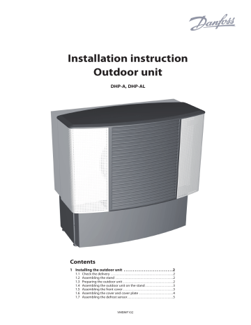 Danfoss DHP-A Installation Guide | Manualzz