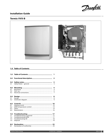 Danfoss Termix VVX-B Operating Guide | Manualzz