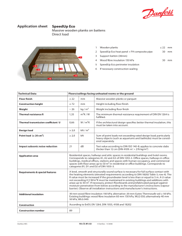 Danfoss SpeedUp Eco - Direct load Application Guide | Manualzz