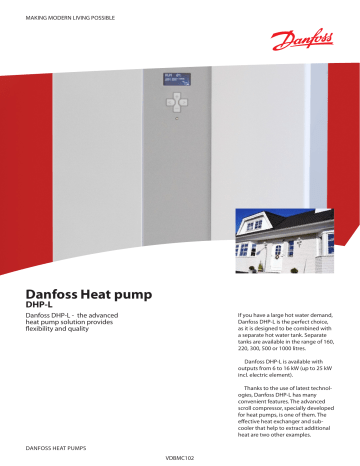 Danfoss DHP-L Data Sheet | Manualzz
