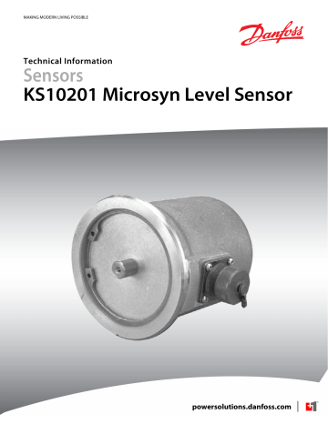 Danfoss KS10201 Microsyn Level Sensor User Guide | Manualzz