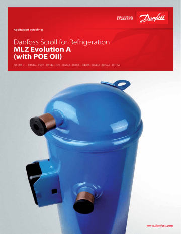 Danfoss scroll MLZ LGWP - GB - SI Application Guide | Manualzz