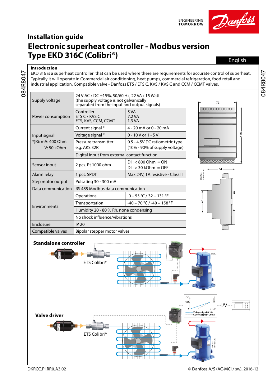 Modbus danfoss