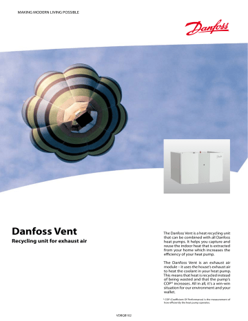 Danfoss DHP Vent Data Sheet | Manualzz