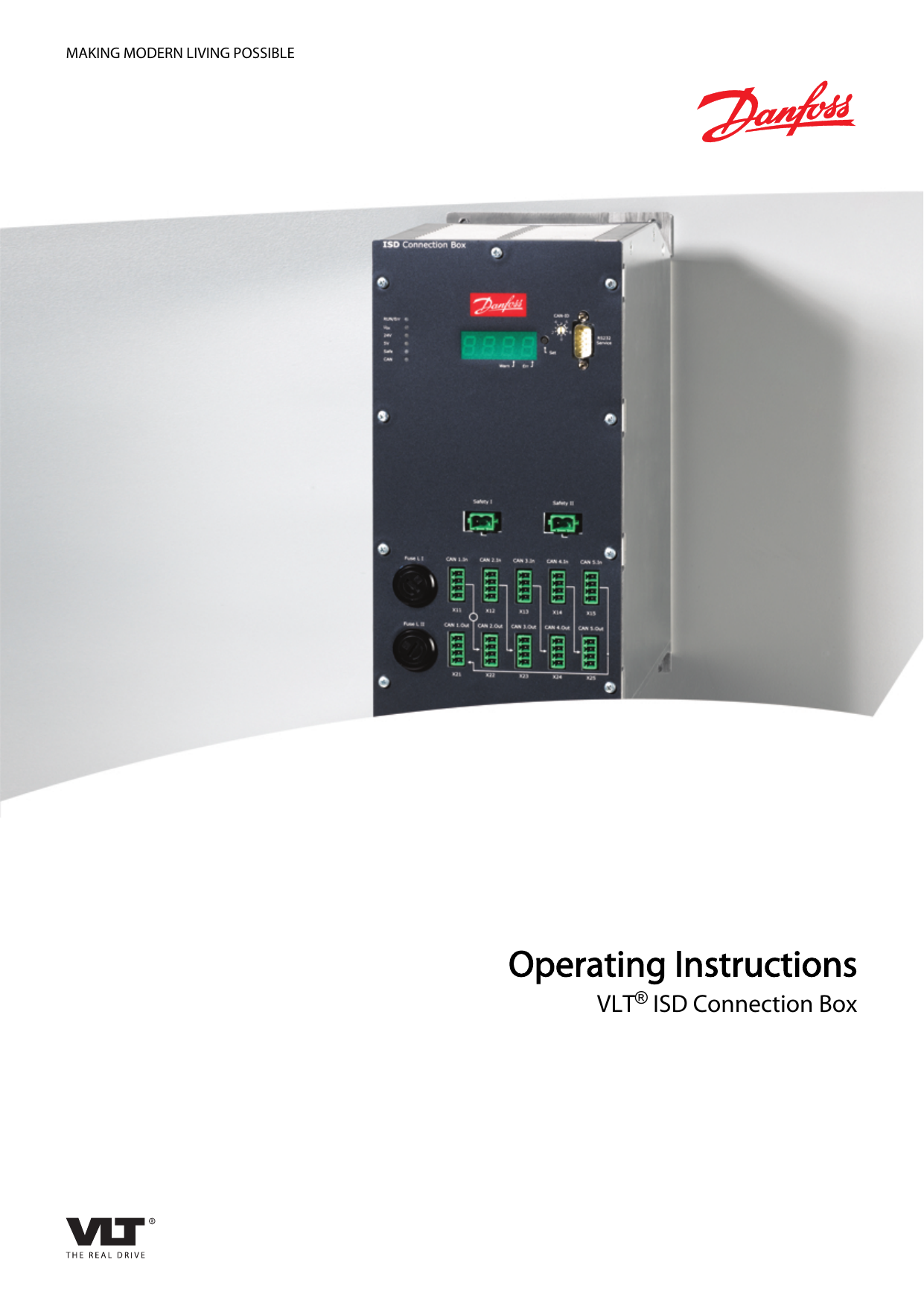 Danfoss VLT® ISD Connection Box Operating instructions | Manualzz