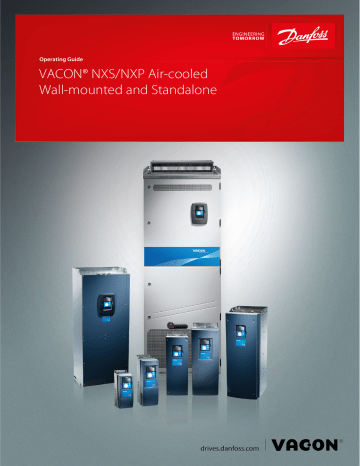 Vacon VACON® NXS NXP Air-cooled Operating G. Operating Guide | Manualzz