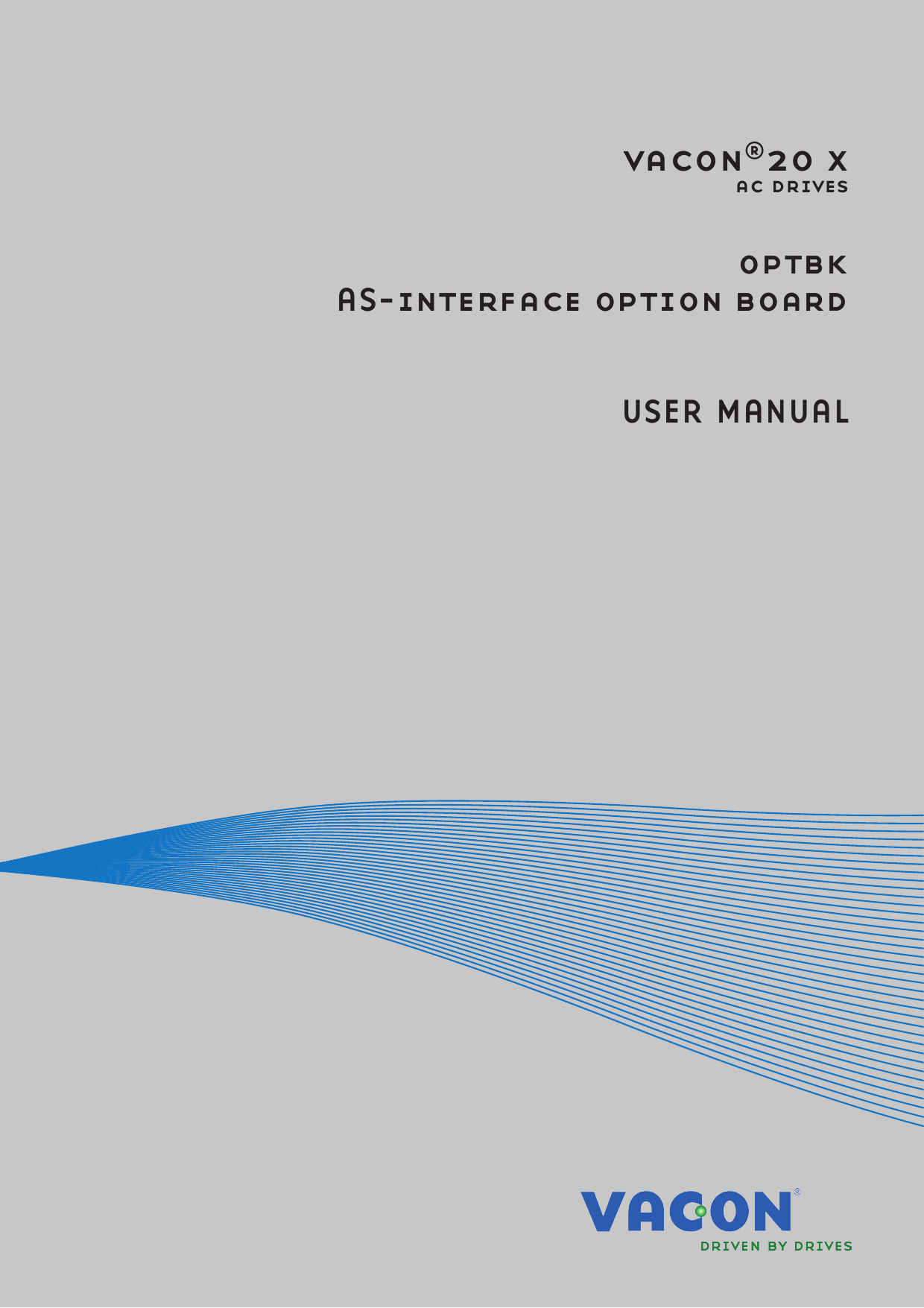Vacon 20 X OPTBK Option Board Operating instructions | Manualzz
