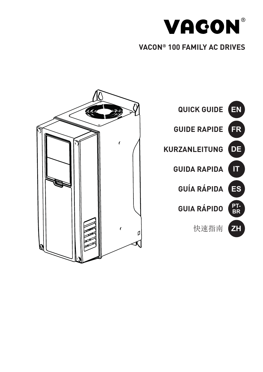 Vacon 100 Guide d'installation | Manualzz