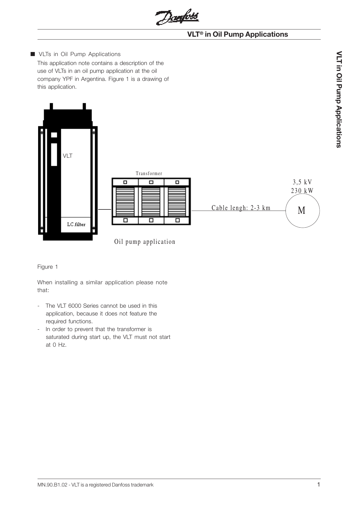 Danfoss VLT® in Oilpump User guide | Manualzz
