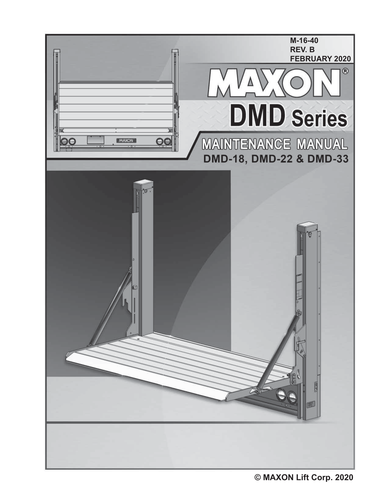 Maxon DMD User manual | Manualzz