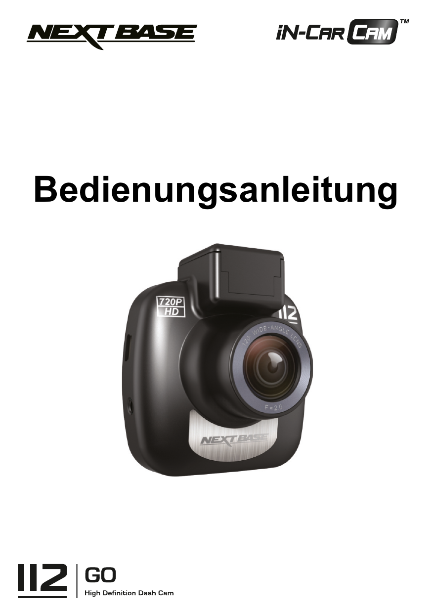 NextBase 112 Dash Cam Bedienungsanleitung | Manualzz