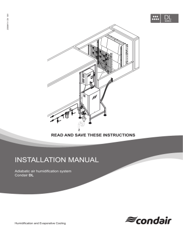 Condair 2589847-H DL Series Installation Manual | Manualzz