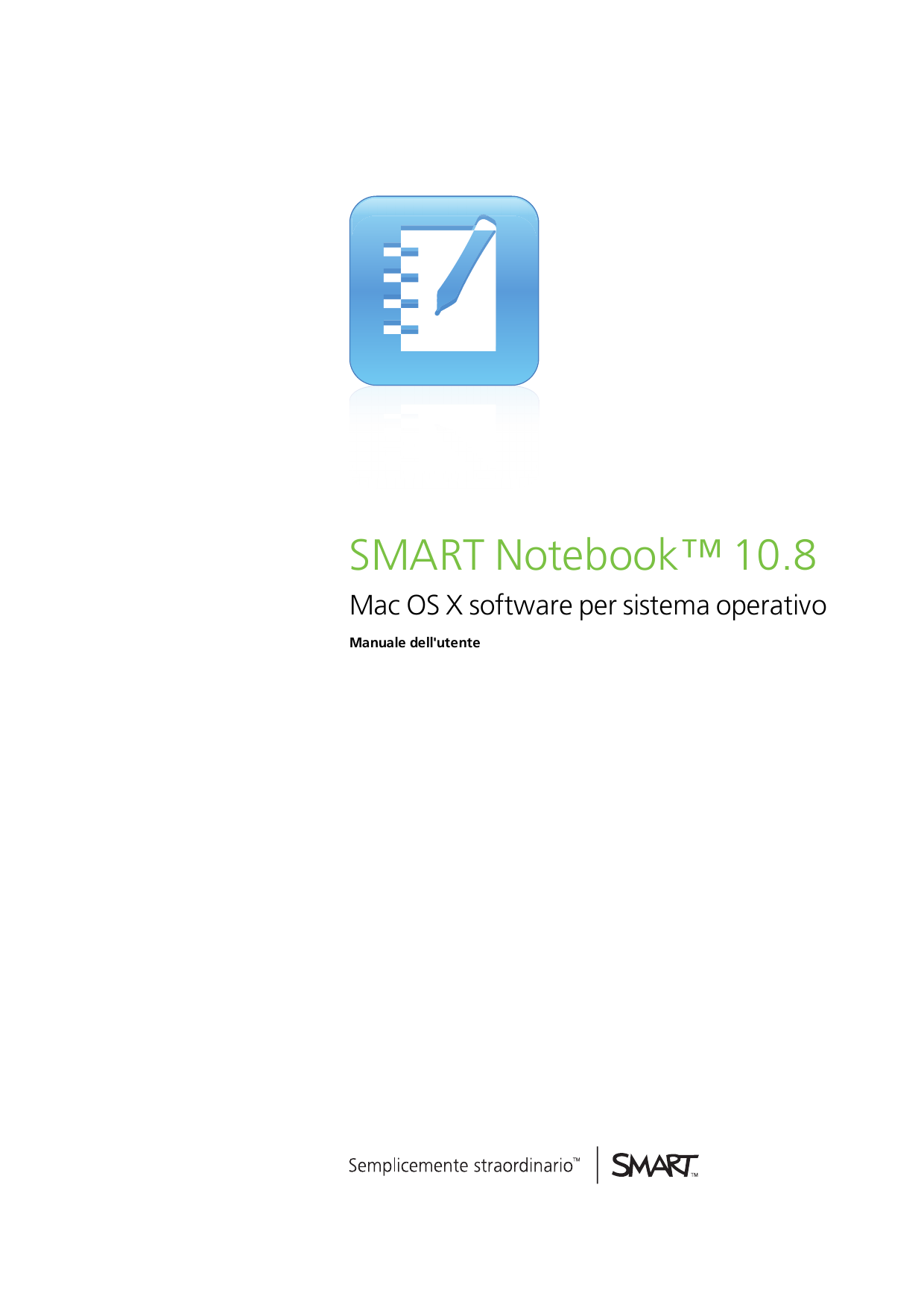 SMART Technologies Notebook 10 Guida di riferimento | Manualzz