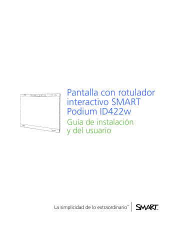 SMART Technologies Podium ID422w Guía del usuario | Manualzz