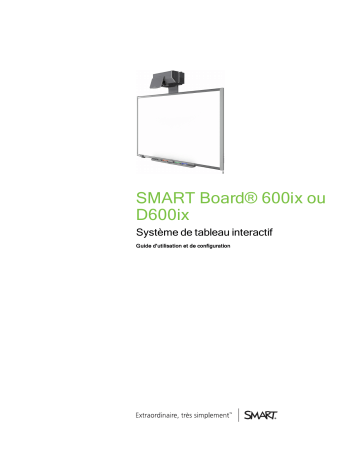 SMART Technologies UX60 (ix systems) Mode d'emploi | Manualzz