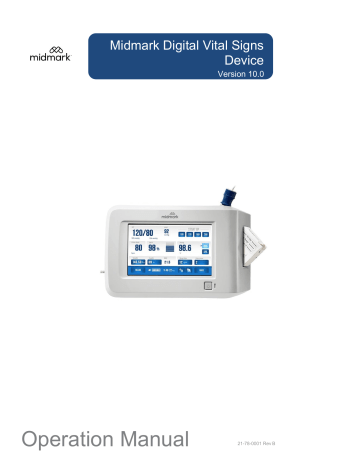 Midmark Digital Vital Signs Device Owner's Manual | Manualzz