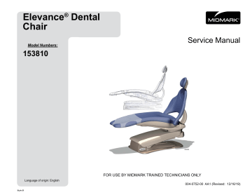 Midmark Elevance® Dental Chair Wiring Diagram | Manualzz