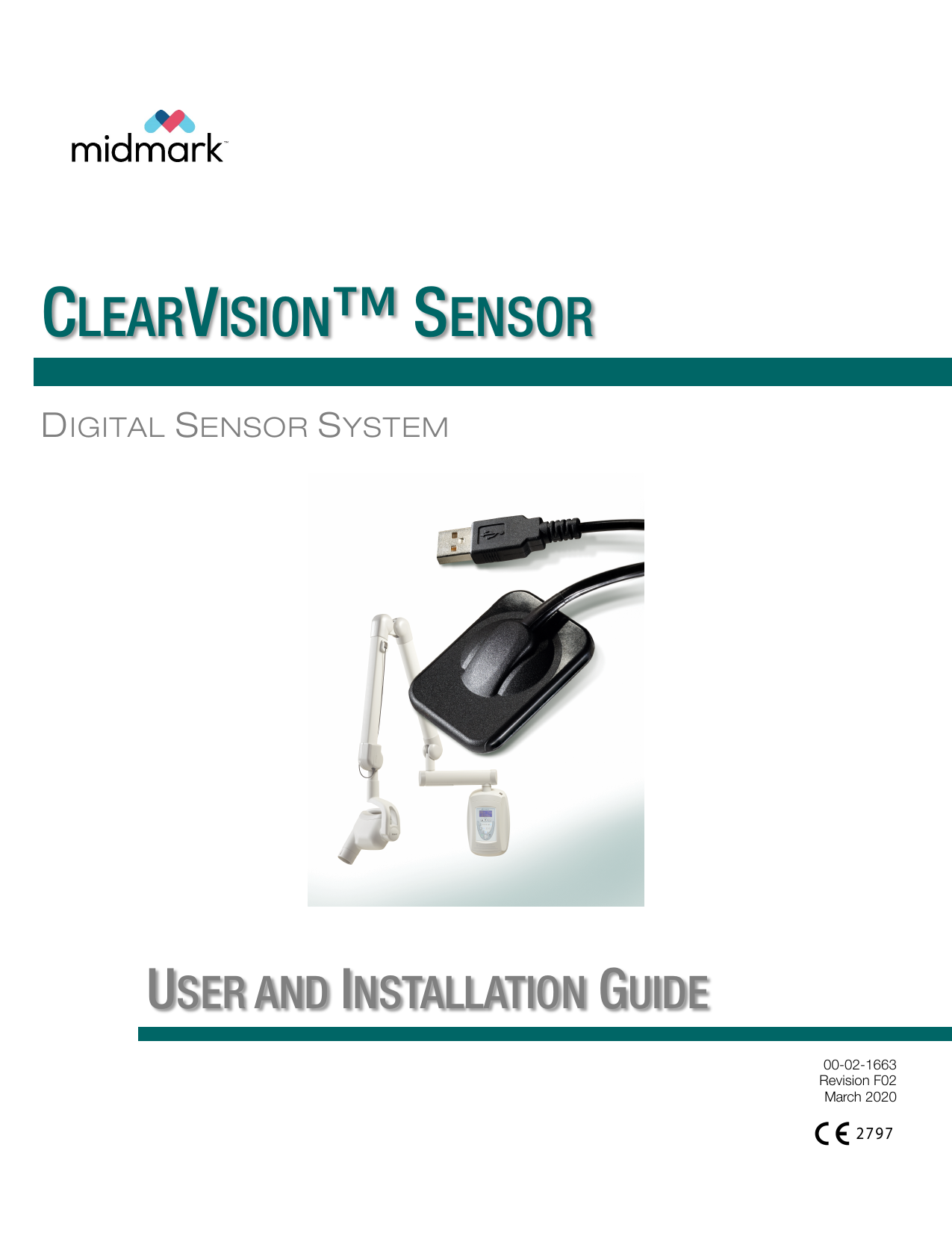 Midmark ClearVision® Digital Sensor System Installation Manual | Manualzz