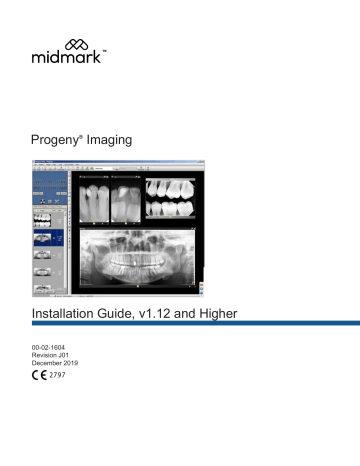 Midmark Progeny Imaging Vet Installation Manual | Manualzz