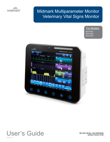Midmark Multi-parameter Monitors User Guide | Manualzz