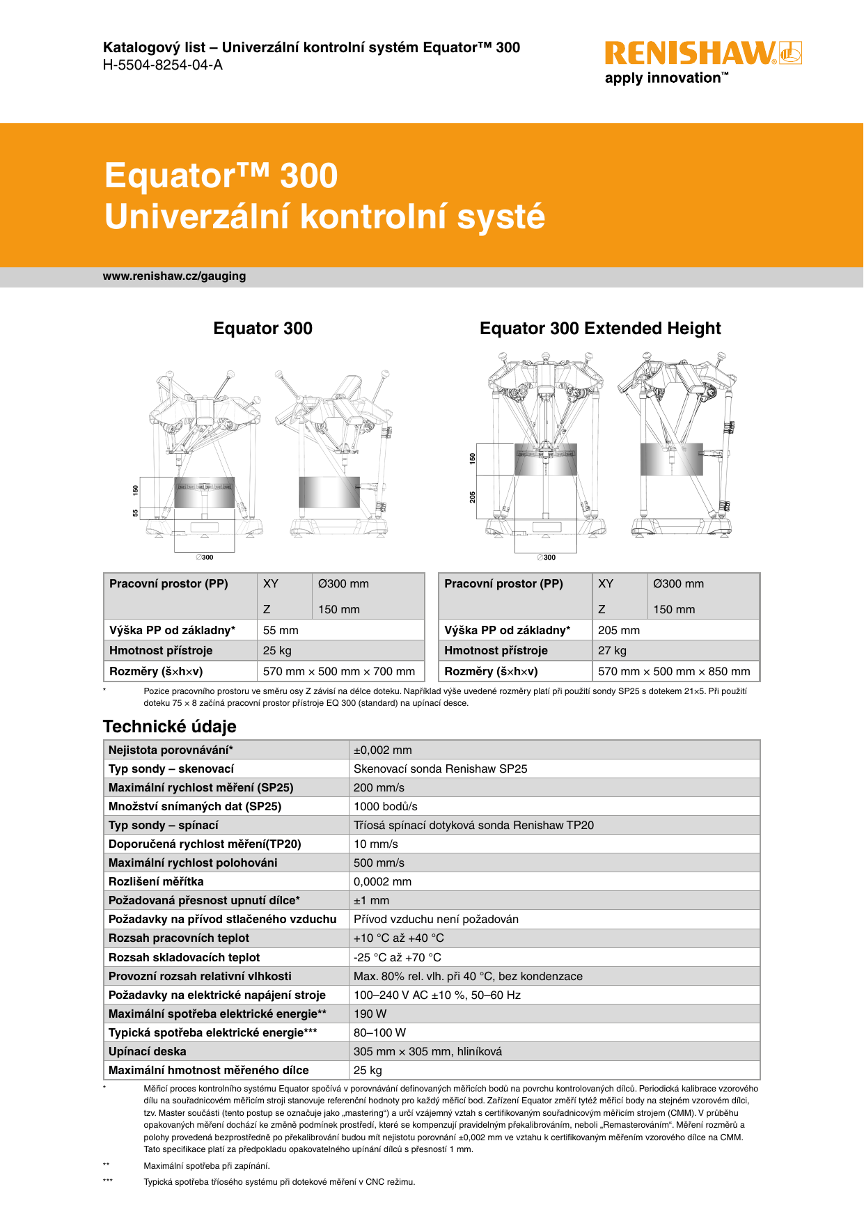 Renishaw Equator™ 300 versatile gauge, Equator 300 versatile gauge User ...