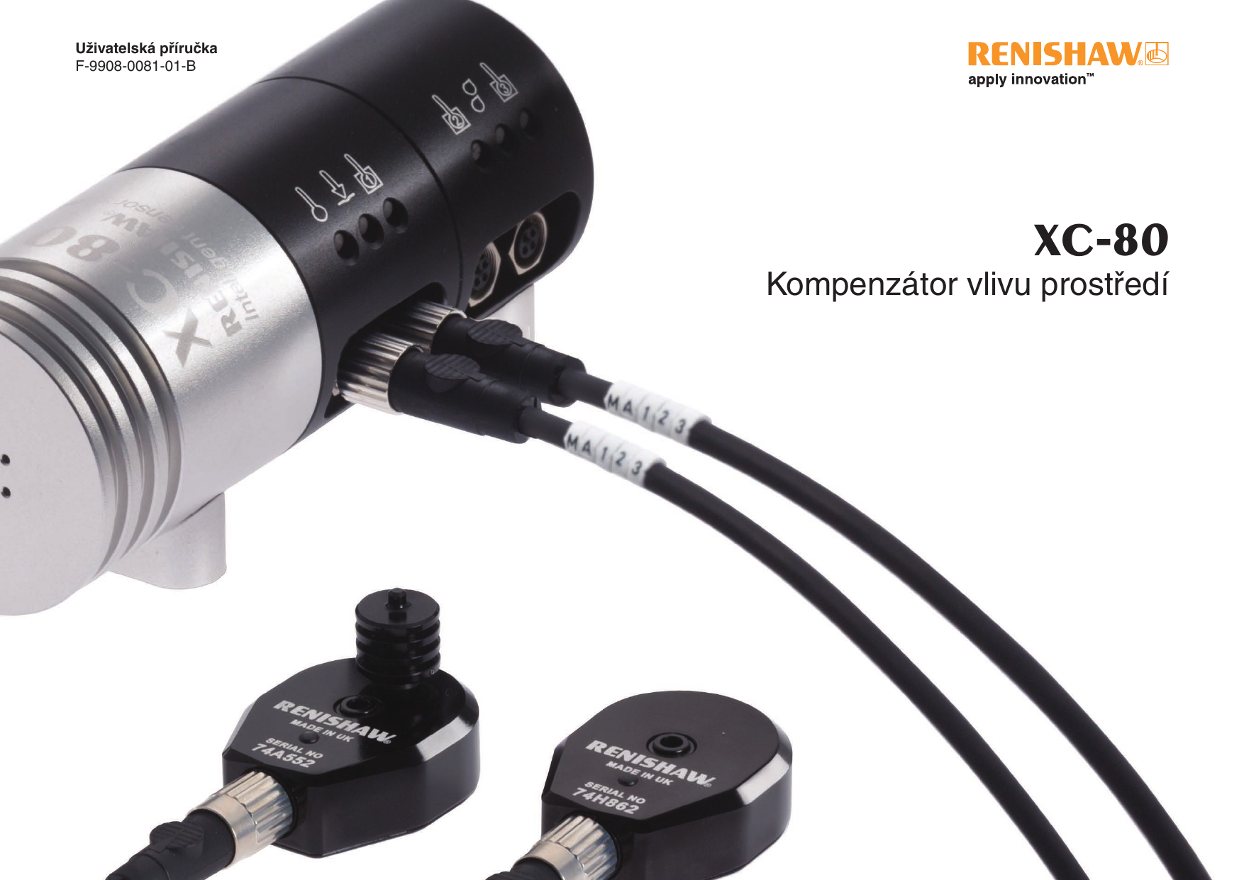 Renishaw XC-80 environmental compensator Užívateľská príručka | Manualzz