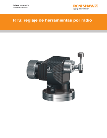 Renishaw RTS radio tool setter Guía de instalación | Manualzz