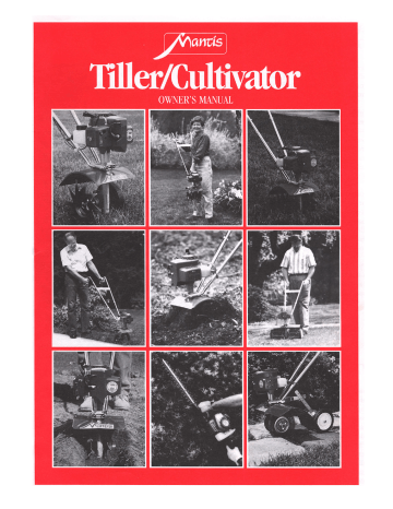 Mantis 7222 Tiller Owner's Manual | Manualzz
