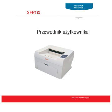 Xerox 3124 Phaser instrukcja | Manualzz