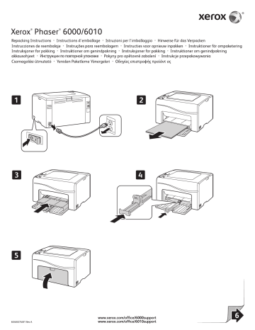Xerox 6010 Phaser Installation Guide | Manualzz