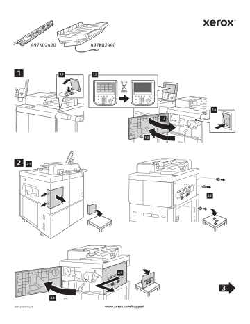 Xerox PrimeLink B9100/B9110/B9125/B9136 installation Guide | Manualzz