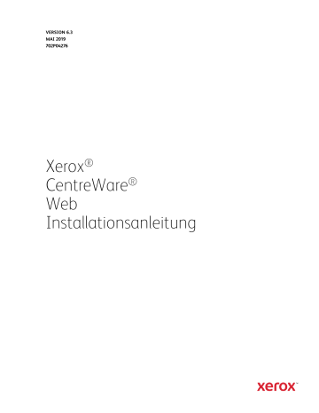 Xerox CentreWare Web Installationsanleitung | Manualzz
