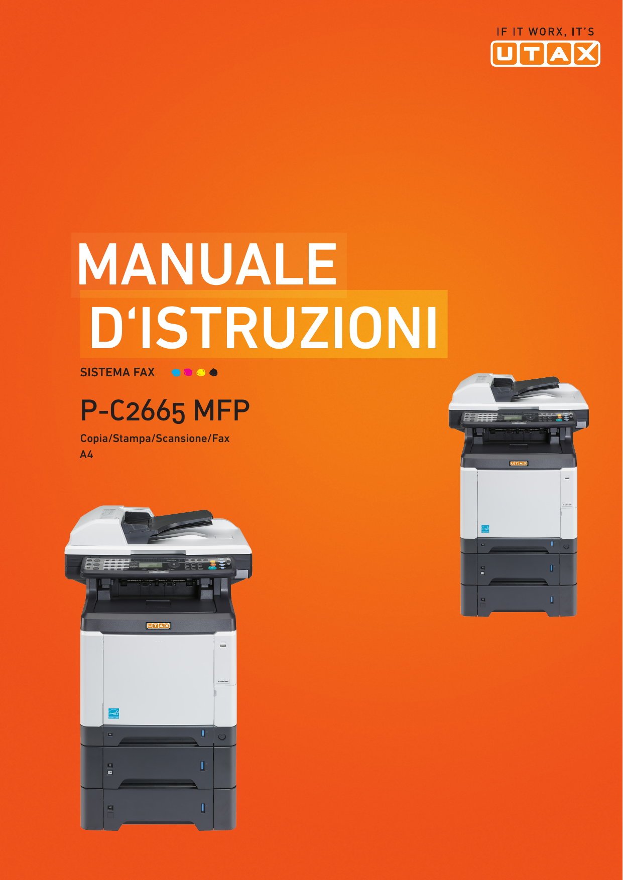 Utax P-C2665 MFP Copy system Istruzioni per l'uso | Manualzz